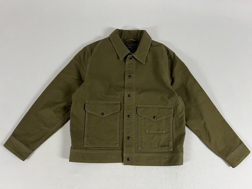 FILSON JUNGLE CLOTH WORK JACKET DARK OLIVE M NWT | eBay
