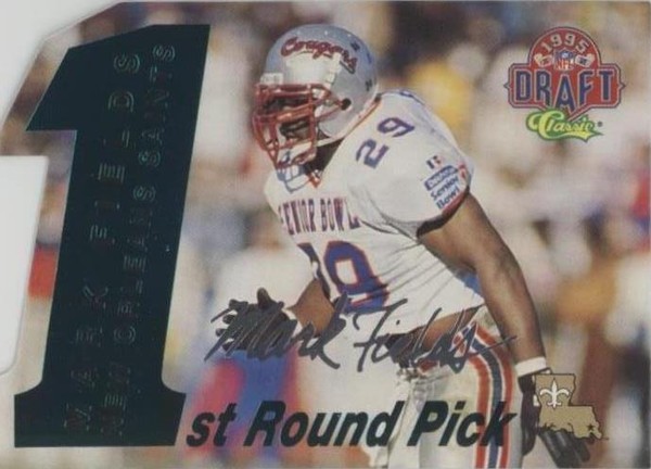 1995 Classic NFL Draft - 1st Round Picks Silver Signatures #13 Mark ...
