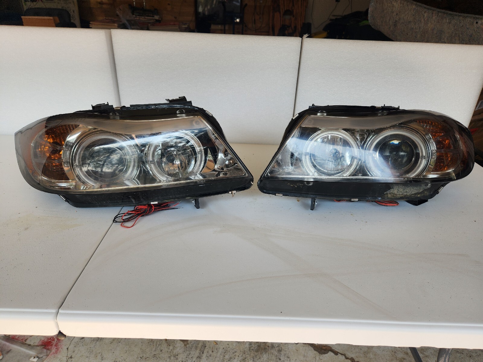 OEM 06-11 BMW E90 E91 3 Series Headlights 328xi Sedan Only Fit | eBay