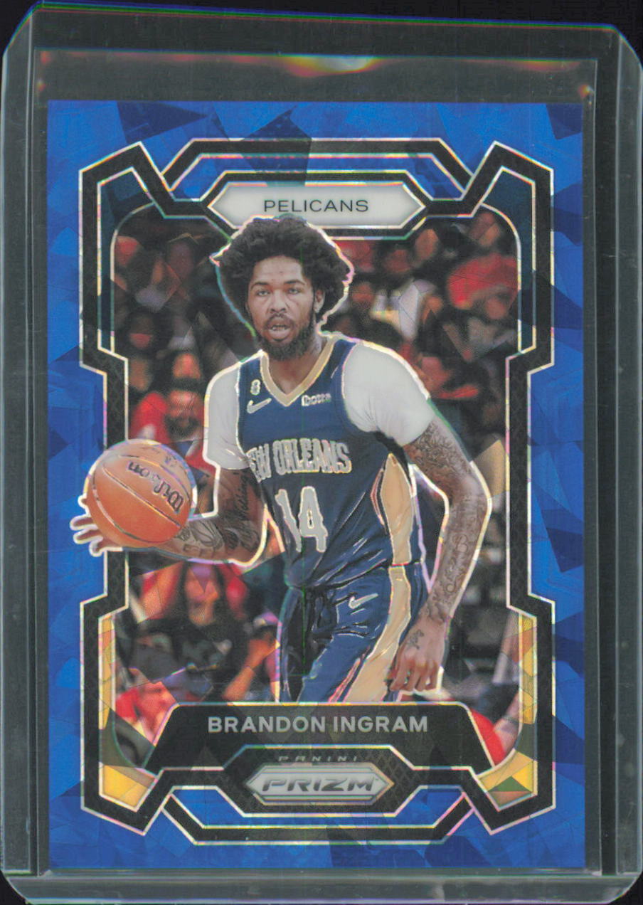 2023-24 Panini Prizm Brandon Ingram /125 Base Prizms Blue Ice #89 | eBay