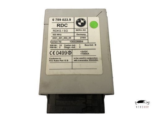 Control Unit Tyre Pressure Rdc Module Control BMW E39 Facelift 6751371 ...