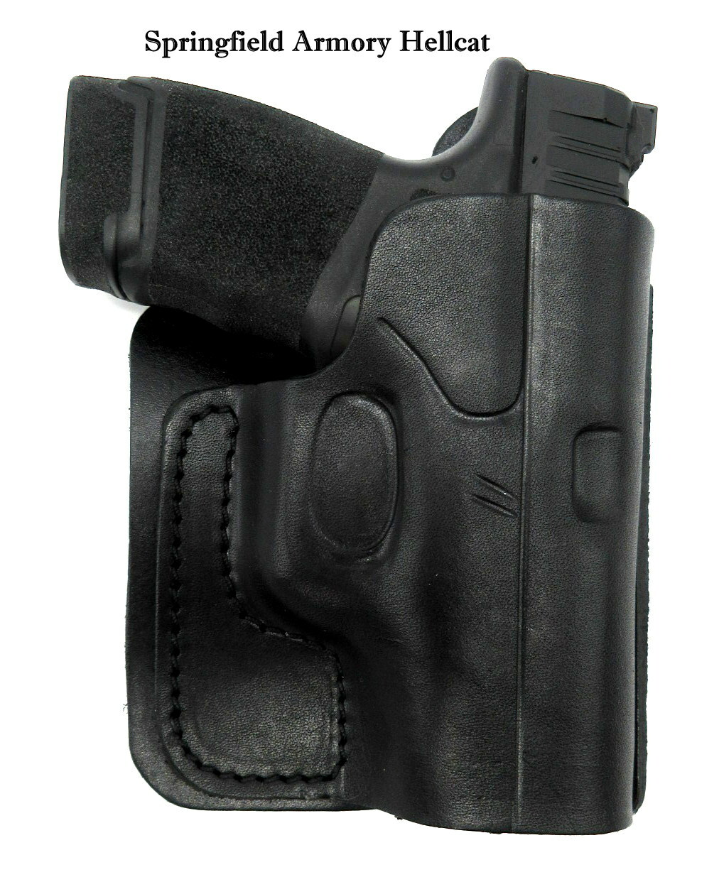 CEBECI Black Leather RH Back Pocket Wallet Holster for SPRINGFIELD ...