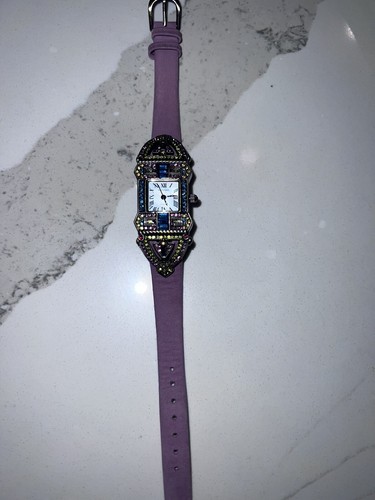 Heidi Daus Art Deco Crystal Face Watch Set Swarovski Crystals | eBay