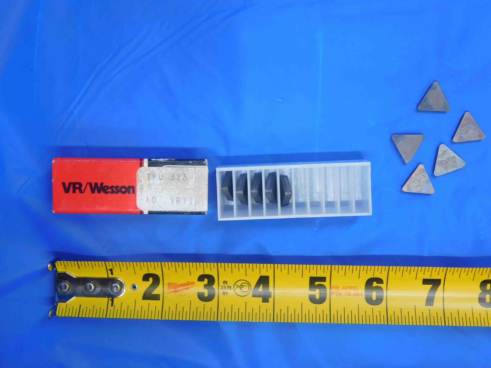 10pcs NEW VR / WESSON TPU 323 VR77 CARBIDE TURNING INSERTS INDEXABLE CNC | eBay