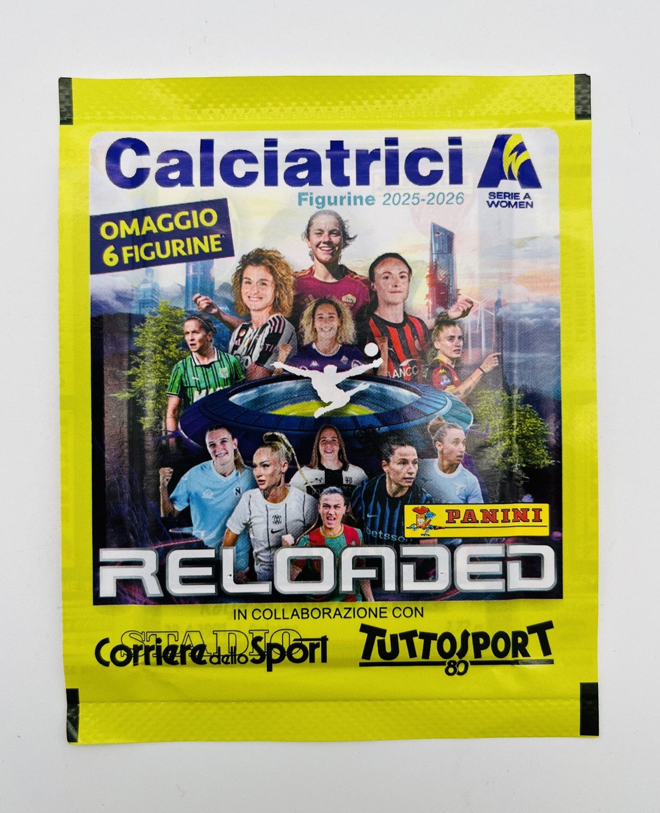 Calciatrici Panini 2025 2026 - 1x Bustina RELOADED 1 uscita Corriere ...