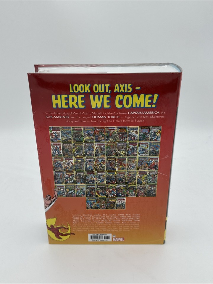 Invaders Omnibus DM Gil Kane Cover New Marvel Comics HC Hardcover ...