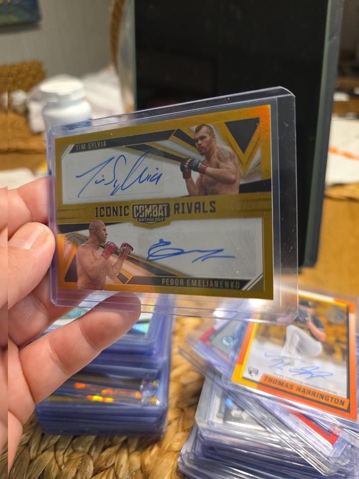 2025 Combat Anthology Iconic Rival 1/10 Tim Sylvia & Fedor Emelianenko ...