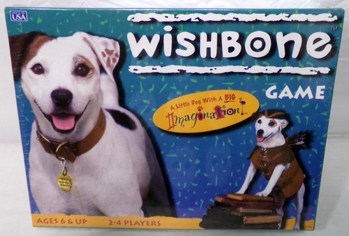 Vintage 1997 University Games Wishbone the Dog Board Game Factory ...