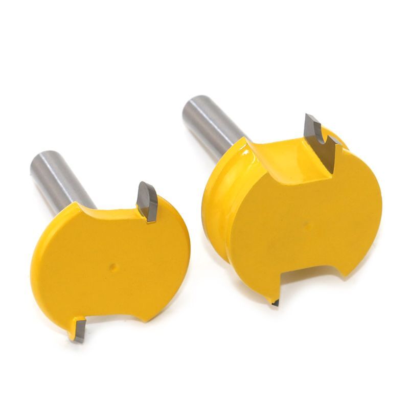 2Pcs/Set 8MM Shank Canoe Flute and Bead Router Bit Set Woodworking Coba ...