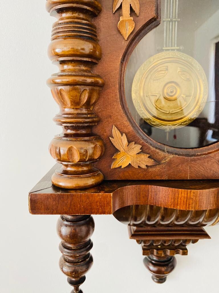 Spectacular Late 19th Century Keyhole Vienna Wall Clock | eBay