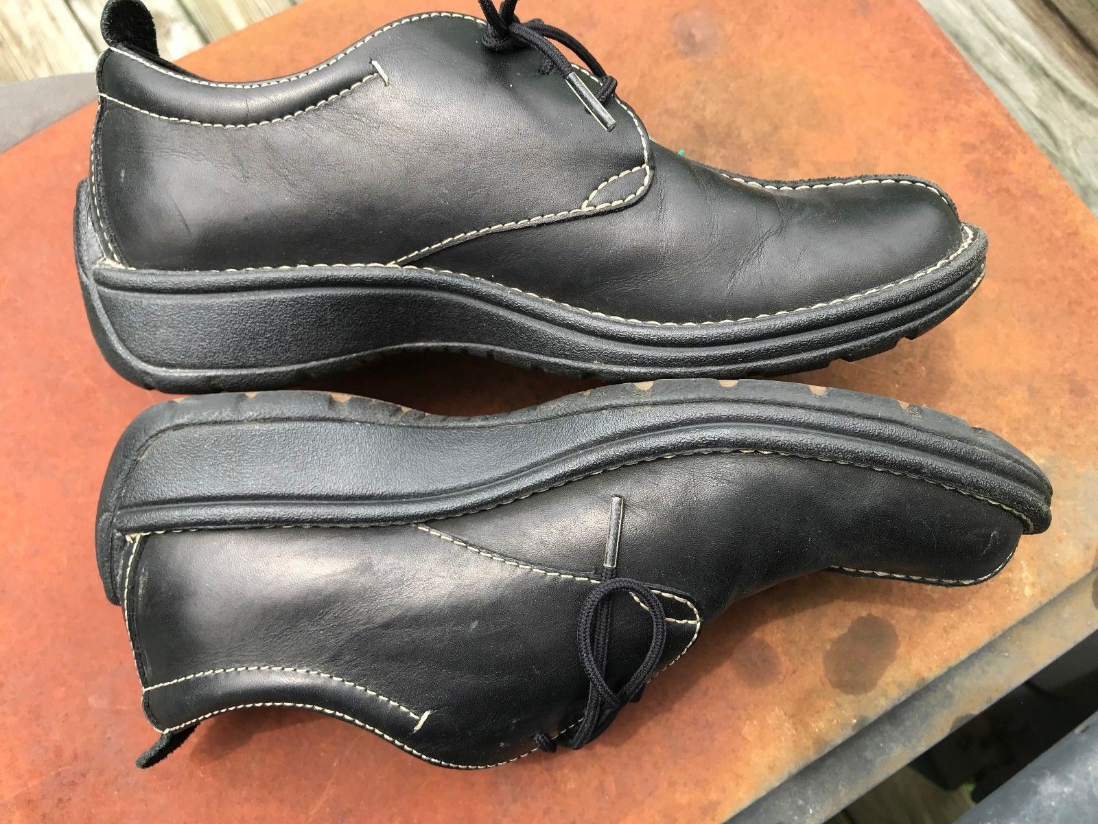 Timberland 82335 Smart Comfort System Split Toe Women's Black Driving ...