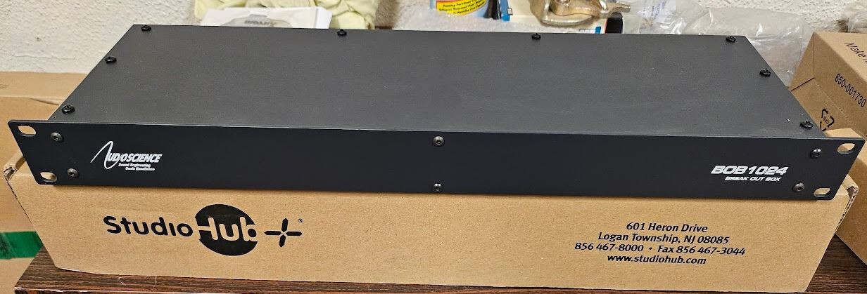 AudioScience BOB1024 Sound Card XLR Breakout Box for sale online | eBay