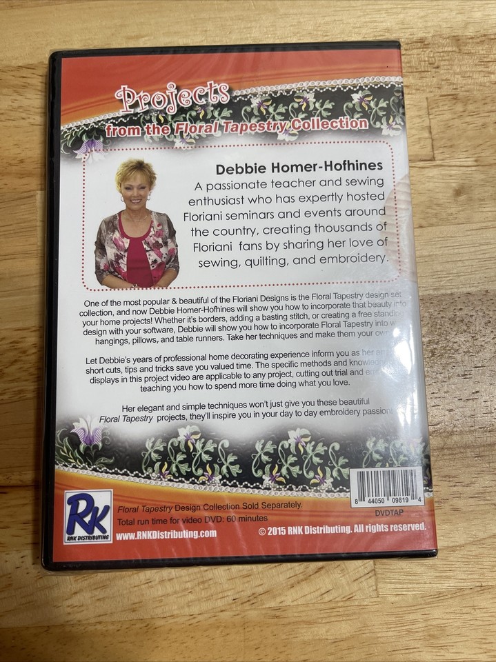 New Floriani Floral Tapestry Collection Instructional Video By Debbie ...