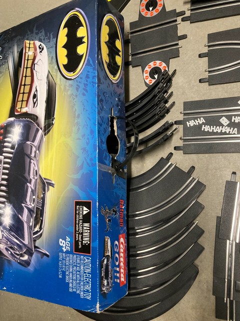 Carrera Go 62067 Batman Slot Car Race Track 99 Complete Works Great ...