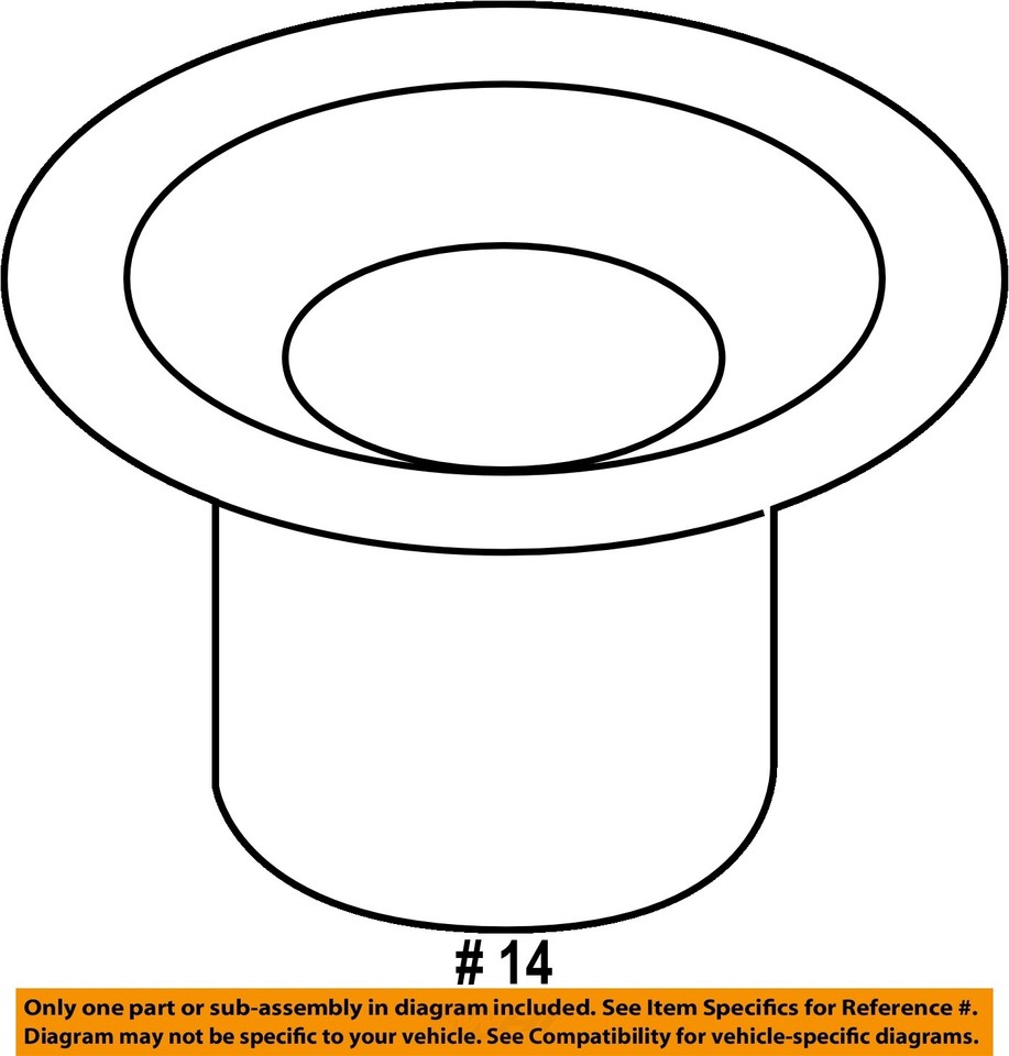 MITSUBISHI OEM 14-24 Mirage G4 Struts Components-Stopper 4060A466 | eBay