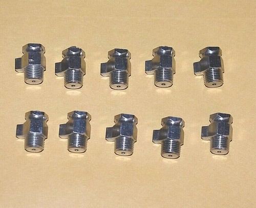 10 Radiator Brass Nickle Plated Key Operated Air Bleed Coin Valves 1/8 ...