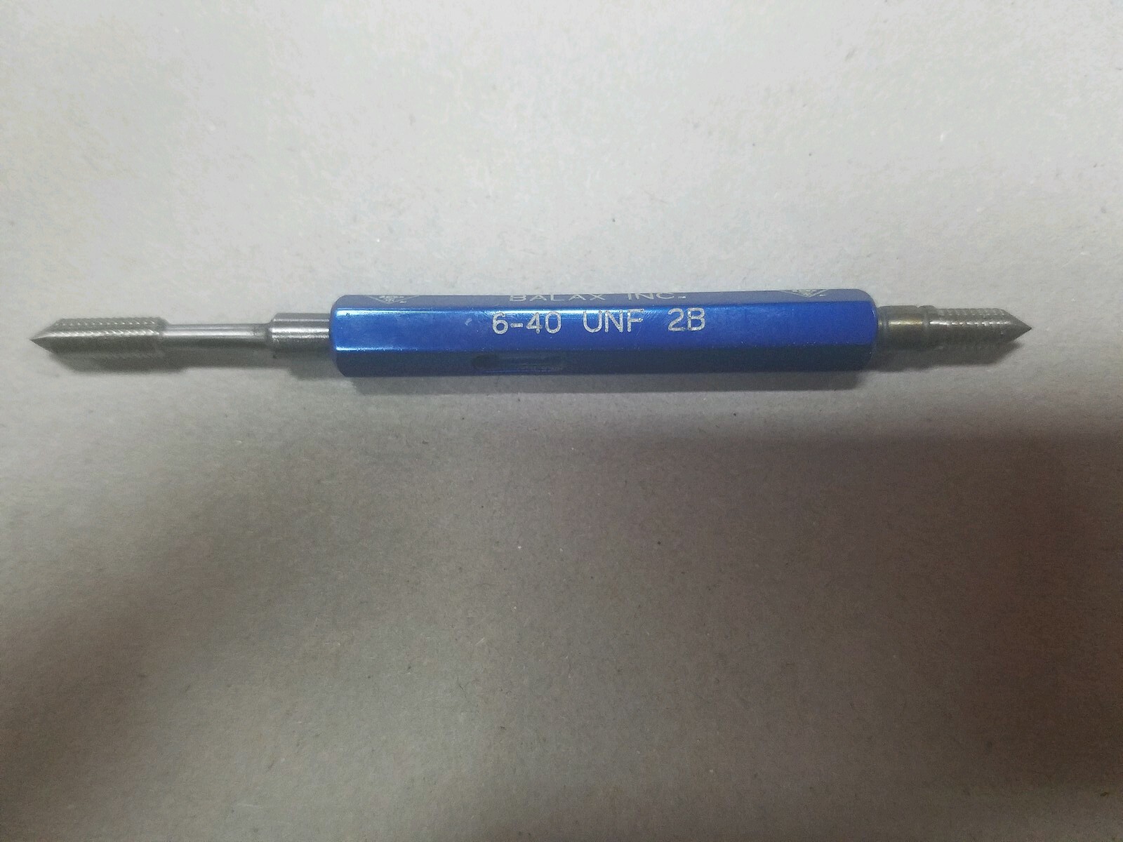 Balax Gage. 6-40 UNF 2B. GO .1218, NOGO .1252 | eBay