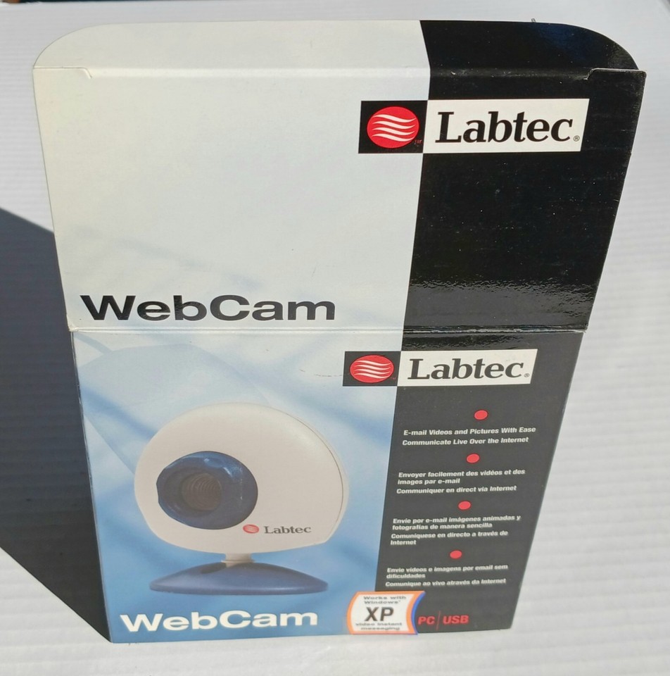 Labtec 2001 Webcam PC USB Windows 95 98 ME 2000 XP #961206-0403 | eBay