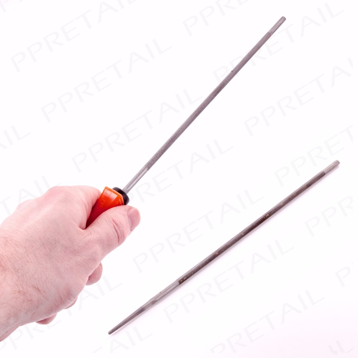 2Pc LARGE CHAINSAW FILING SET 5.5mm 7/32" Round Blade Sharpening File ...