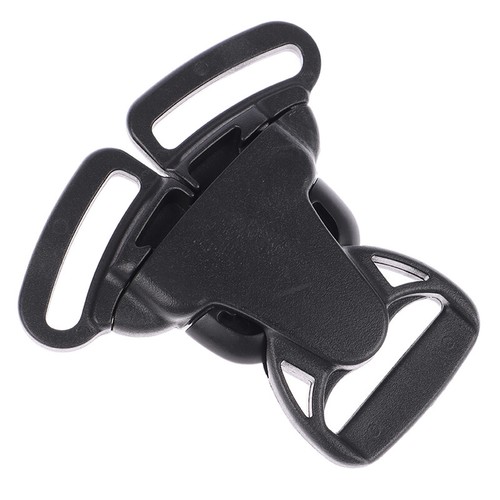 25mm 3 Way Three Point Buckle Quick Plastic Black Baby Carrier ...