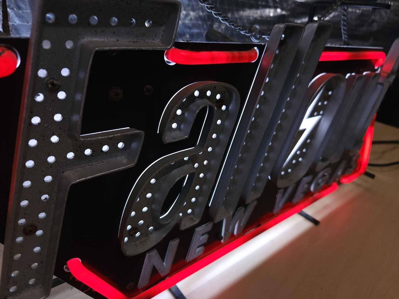 Fallout New Vegas Neon Sign – Rare Exclusive Light Up Video Game Promo ...