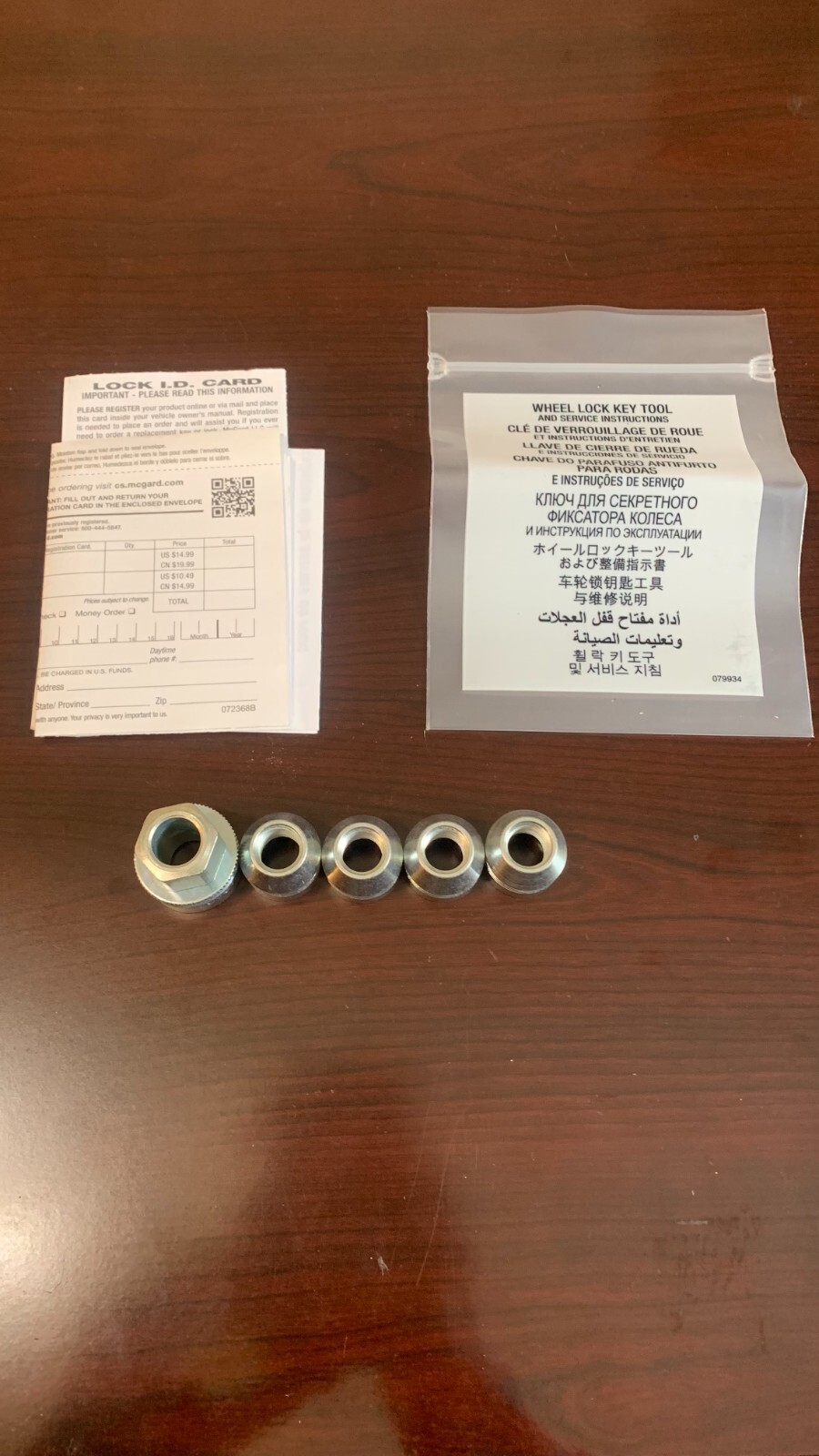 Genuine GM Accessories Wheel Lock Kit 12498076 for sale online | eBay