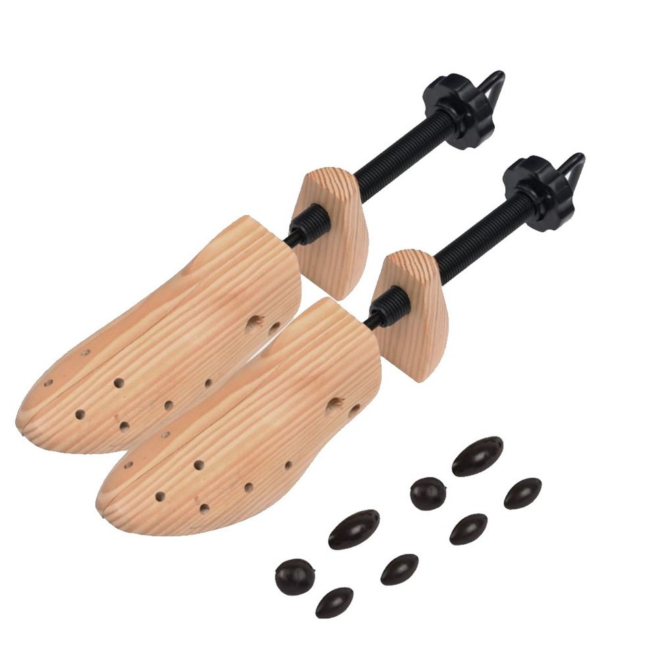 Shoe Tree Stretcher x2 Wooden Women Men Width Size Wood Shaper ...