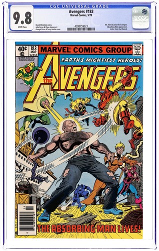 Avengers #183 CGC 9.8 1979 4598759023 | eBay