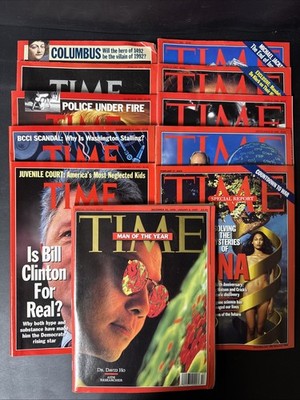 Time Magazines/ Lot Of 11 (1991-2003) | eBay