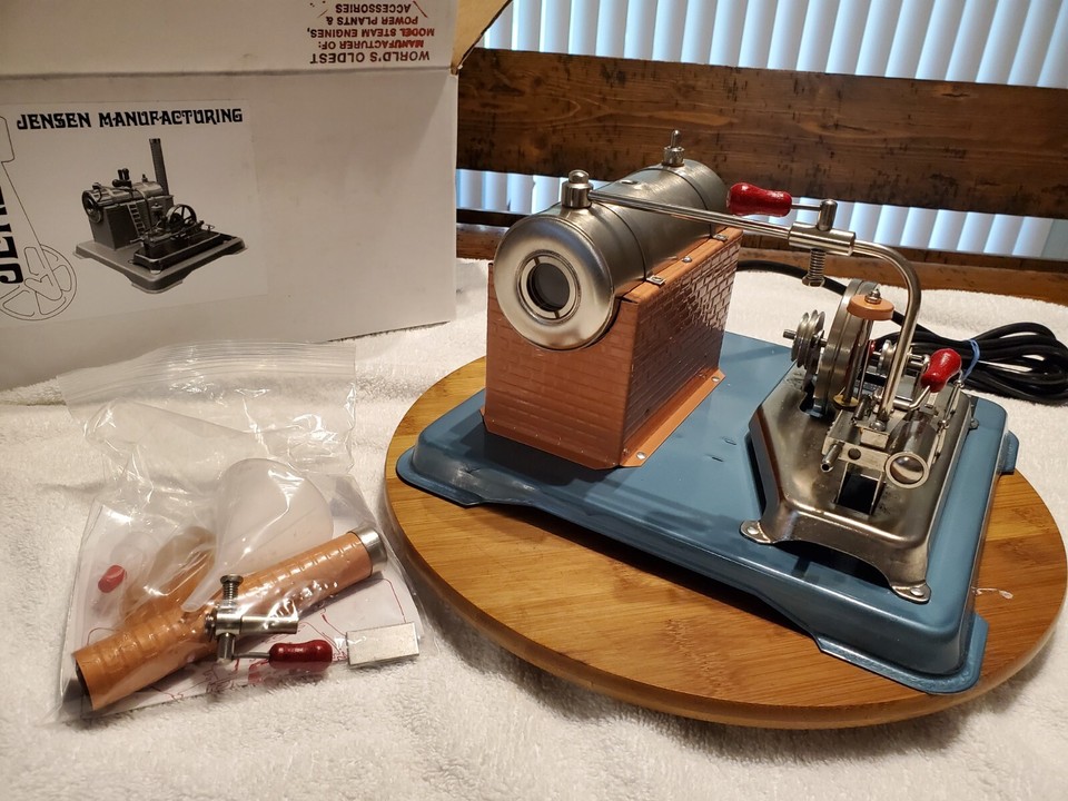 NIB Jensen model 25 live steam engine. | eBay