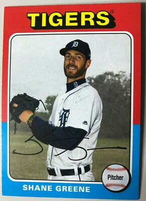 2019 Topps Archives #163 Shane Greene Pitcher Detroit Tigers | eBay