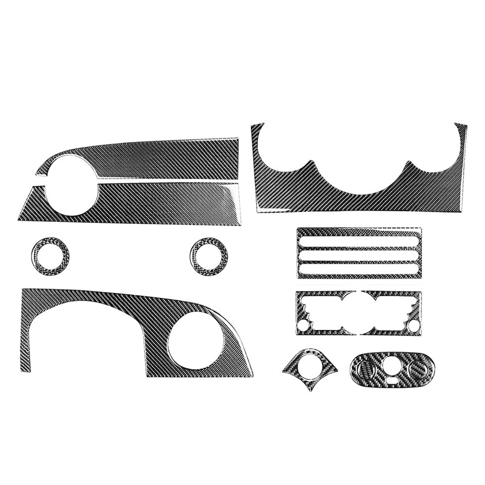 13Pcs Full Set Interior Accessories Trim Kit For BMW Mini Cooper R50 ...