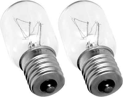 2Pack 8206232A for Whirlpool Microwave Light Bulb Kei 125V 40W ...