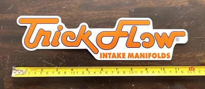 TRICK FLOW INTAKE MANIFOLD decal sticker racing drag nhra hotrods ...