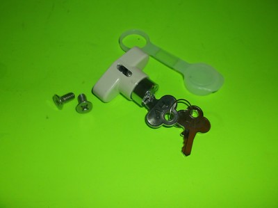 HURRICANE SHUTTER LOCK HV ACCORDION W/2 KEYS (IVORY) | eBay