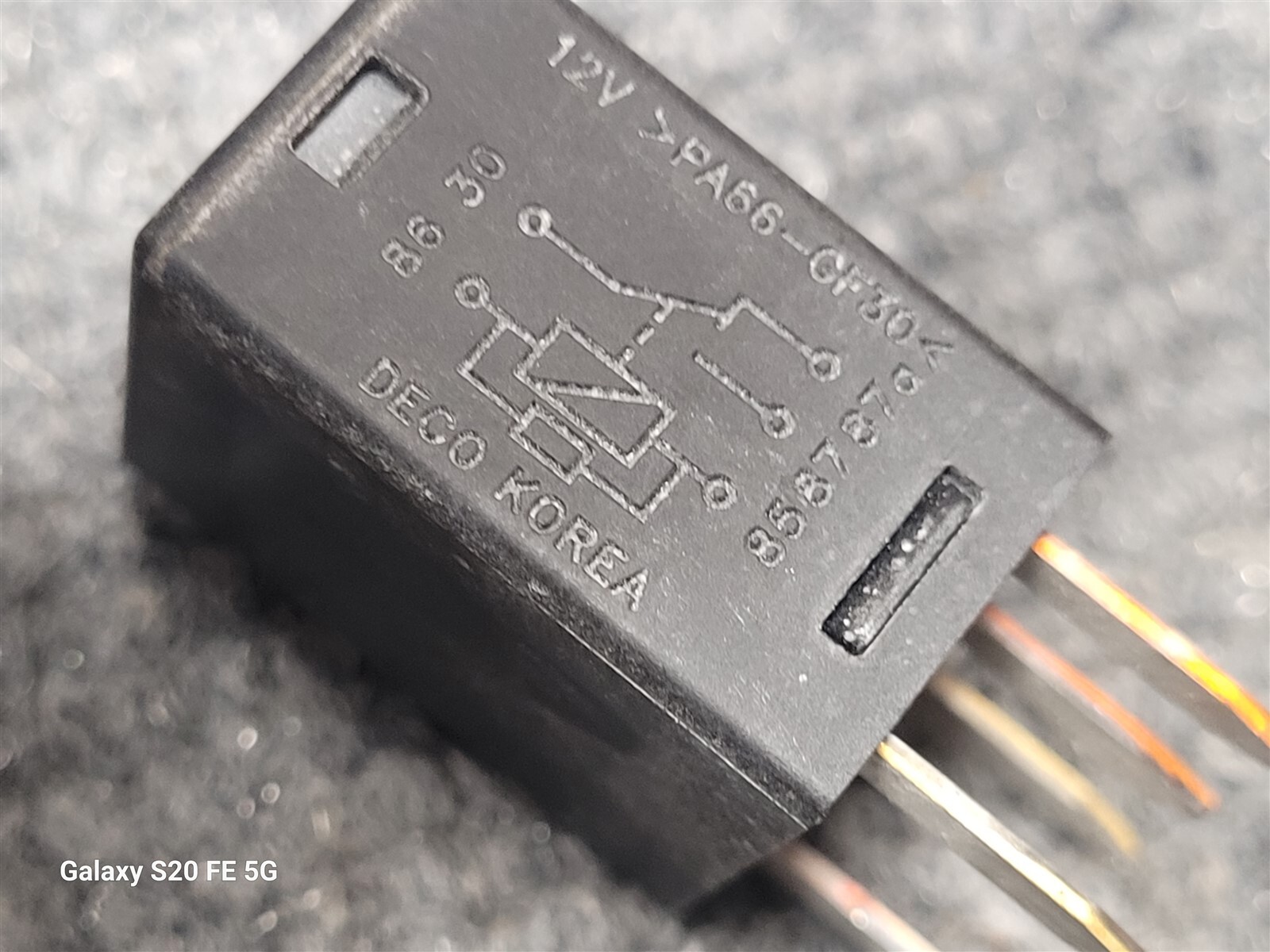 GM 8386 13500126 HI PWR 5pin black TERMINAL MULTI-USE RELAY oem for ...