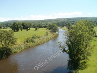Photo 6x4 River Towy east of Llandeilo Bridge Ffairfach Viewed from ...