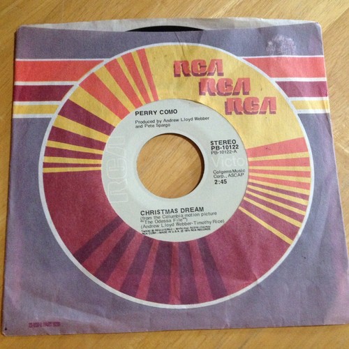 Perry Como 45 Christmas Dream / Christ Is Born EX | eBay