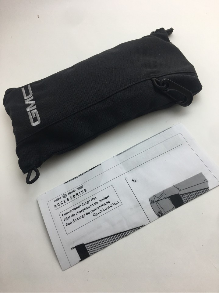 2021-2025 GMC Yukon / XL Vertical Cargo Net 84444363 Black W/ Logo ...