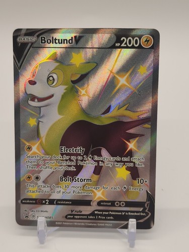 Boltund V [Holo] #SWSH085 Pokemon Promo | eBay
