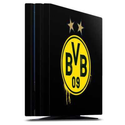 DeinDesign Folie Skin für Sony Playstation 4 PS4 Pro - Spraylogo 2 ...