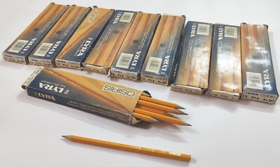 120 Pcs Of Vintage Nos Lyra OSIRIS 916 4=2H Pencil , Germany | eBay