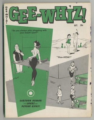 Gee-Whiz #46 Terri Higgins, Bill Ward, Dave Berg 1961 Cartoon, Pinups ...