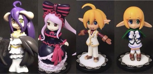 m7 OVERLORD Garage Kit Albedo Shalltia Mare Aura Japan Anime Game ...