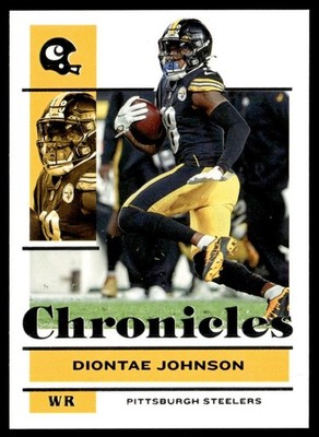 2021 Panini Chronicles Diontae Johnson Pittsburgh Steelers #93 | eBay