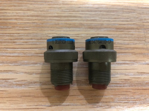 2 pcs DEUTSCH 11139 Connectors MS3476W10-6P | eBay