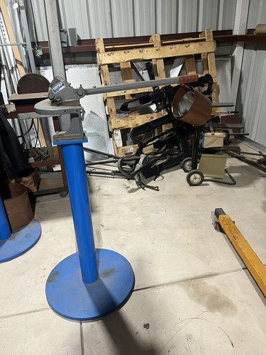 BEVERLY THROATLESS METAL SHEAR B2 SHEAR USA Made with custom stand | eBay