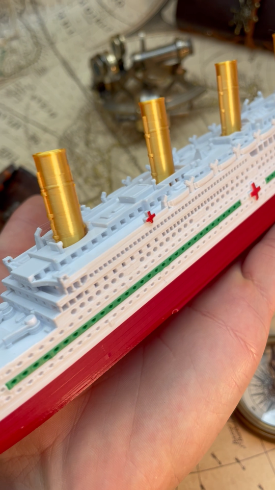 12” HMHS Britannic Model, Titanic Model, Titanic Toy For Kids ...