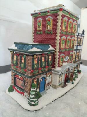 St Nicholas Square Village Collection - Illuminated - Downtown Business ...