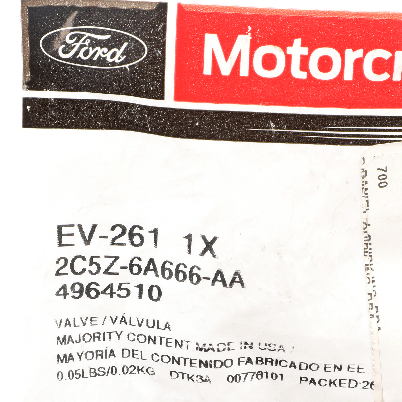 Genuine Ford PCV Valve 2C5Z-6A666-AA for sale online | eBay